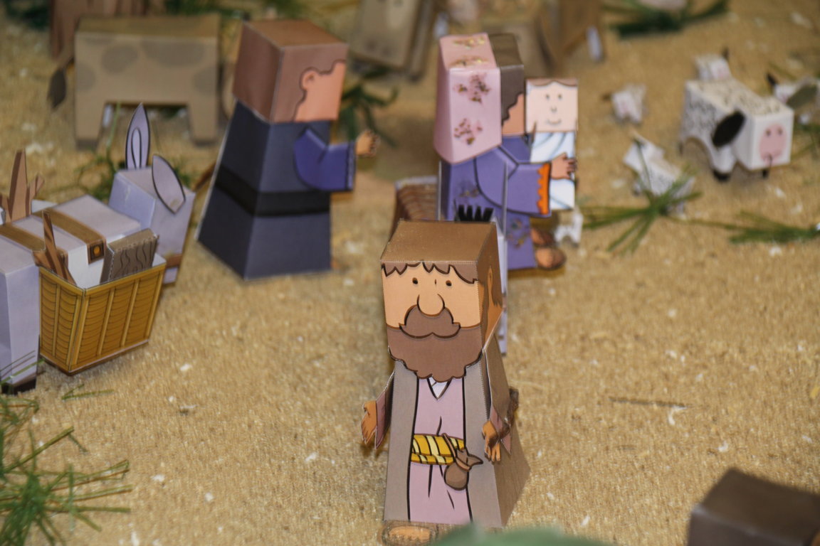 Inaugurado el Belén de Papel de Archidona - Las 4 Esquinas